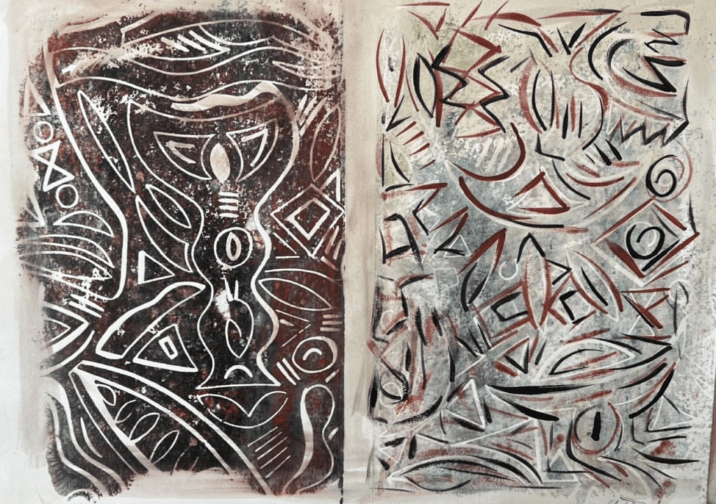 Buy Original Art Work on Paper Painting by Artist